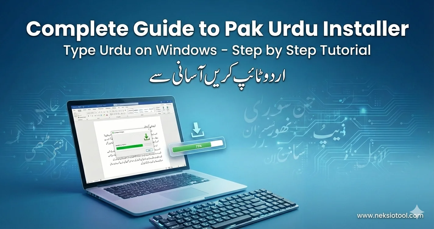 pak urdu installer - Neksio Tool